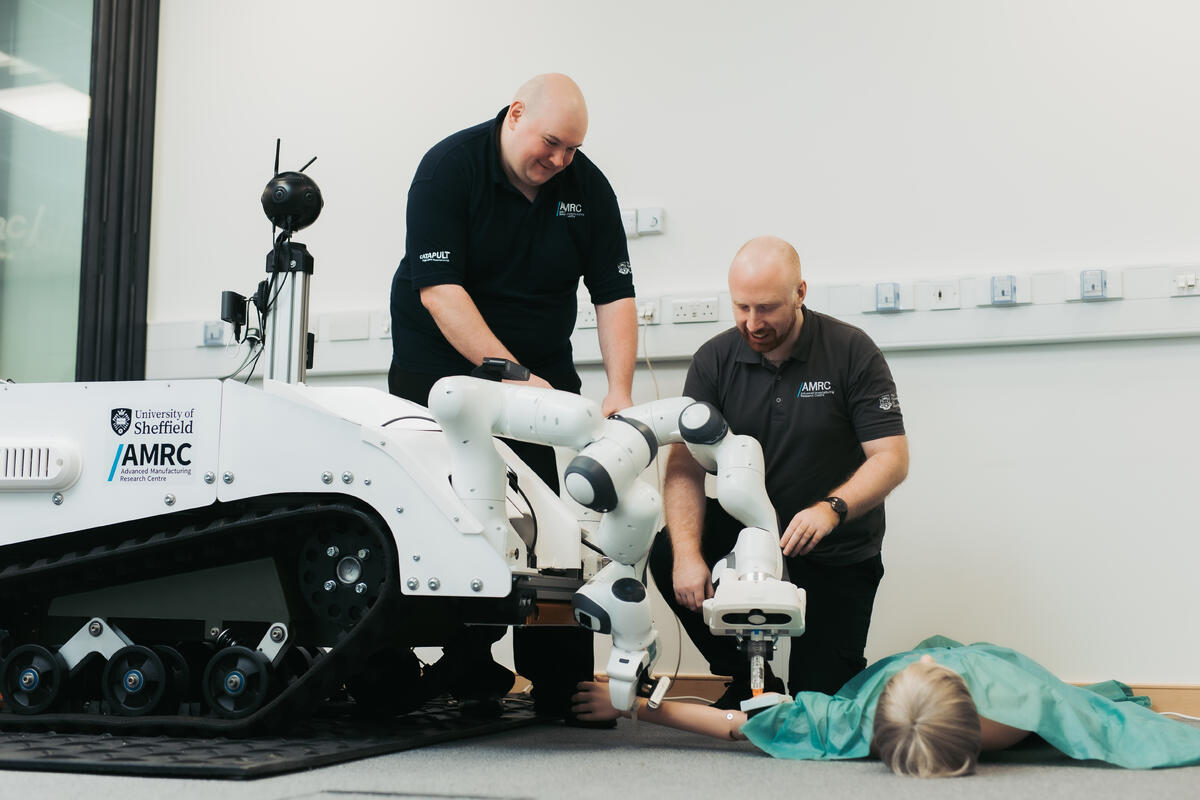 New robots to provide remote medical treatment in hazardous ...