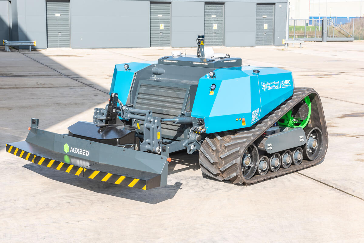 AMRC Cymru rolls into agri-tech with autonomous tractor | AMRC